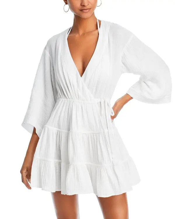 Cinq À Sept Torey Mini Dress Swim Cover Up