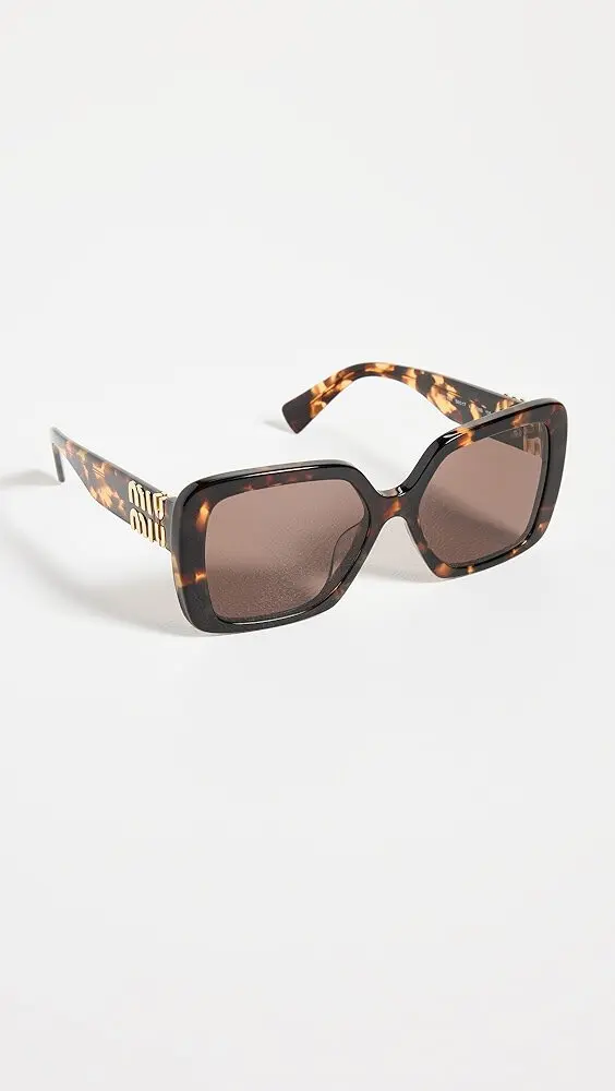 Miu Miu Mu 10ys Square Sunglasses