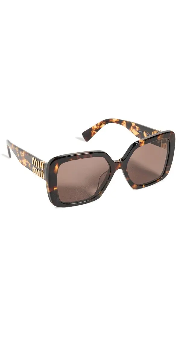 Miu Miu Mu 10ys Square Sunglasses