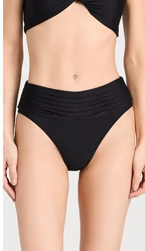 Ramy Brook Ivo Bikini Bottoms - Black