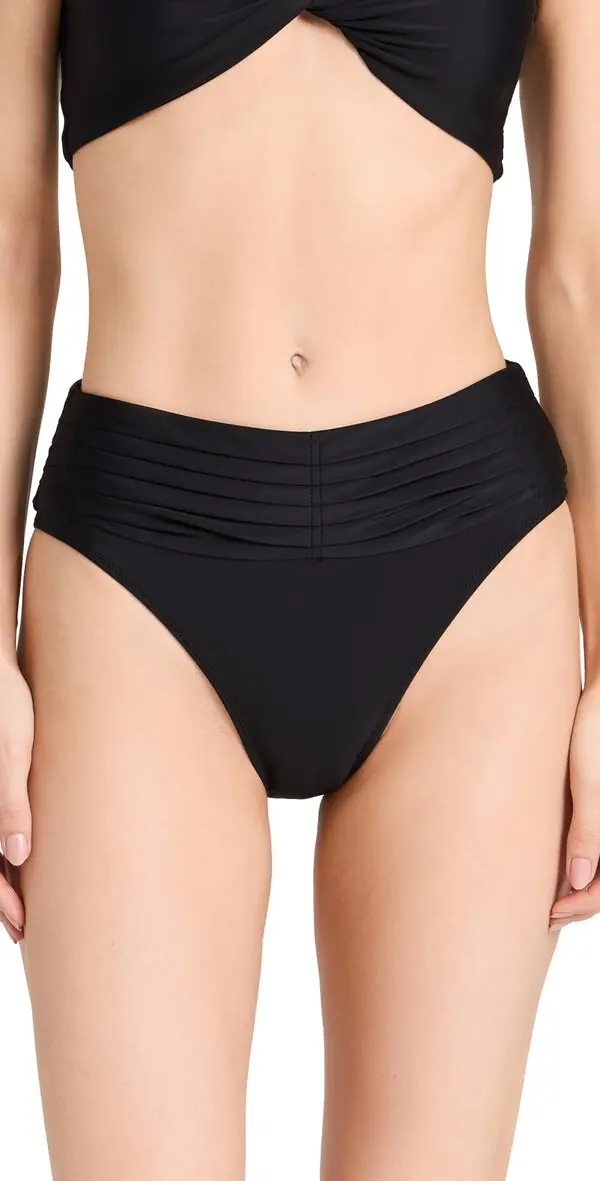 Ramy Brook Ivo Bikini Bottoms - Black