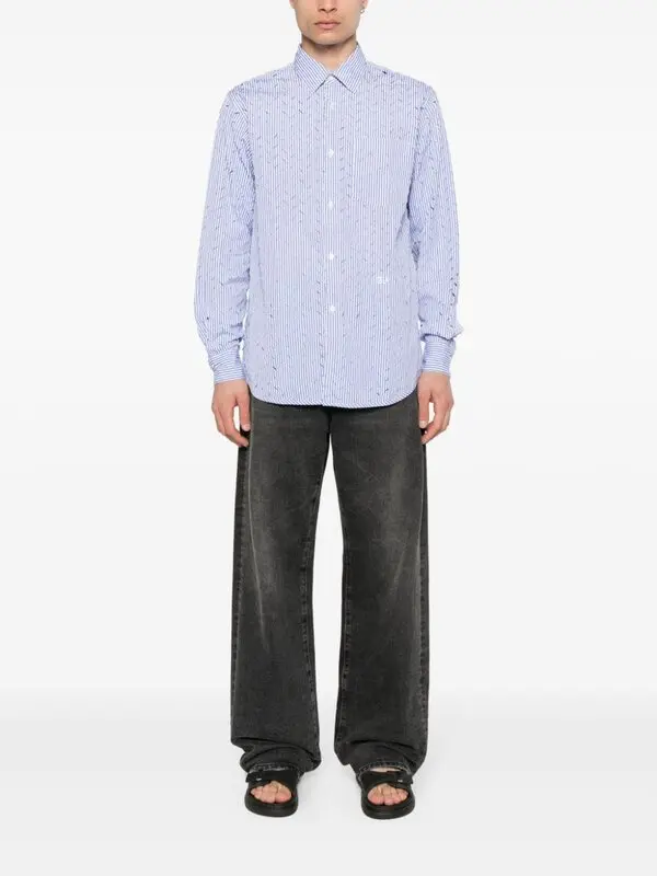 Eytys Otis Ripped Striped Shirt