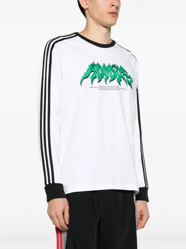 Adidas 3-stripes Cotton Long Sleeve T-shirt