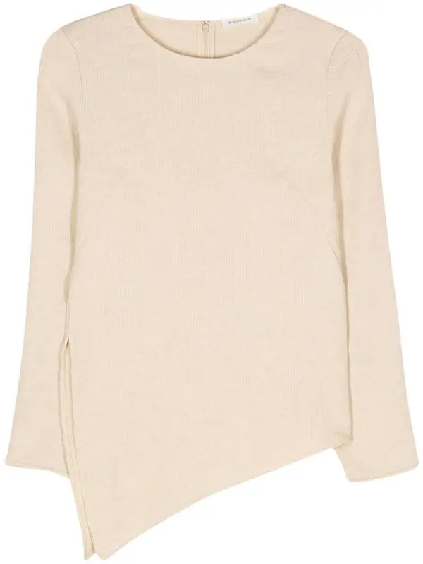 BY MALENE BIRGER Textured Asymmetric Top