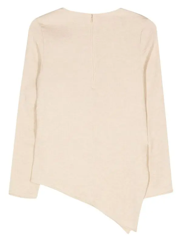 BY MALENE BIRGER Textured Asymmetric Top