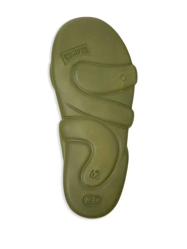 Camper Kobarah Slingback Slides - Green