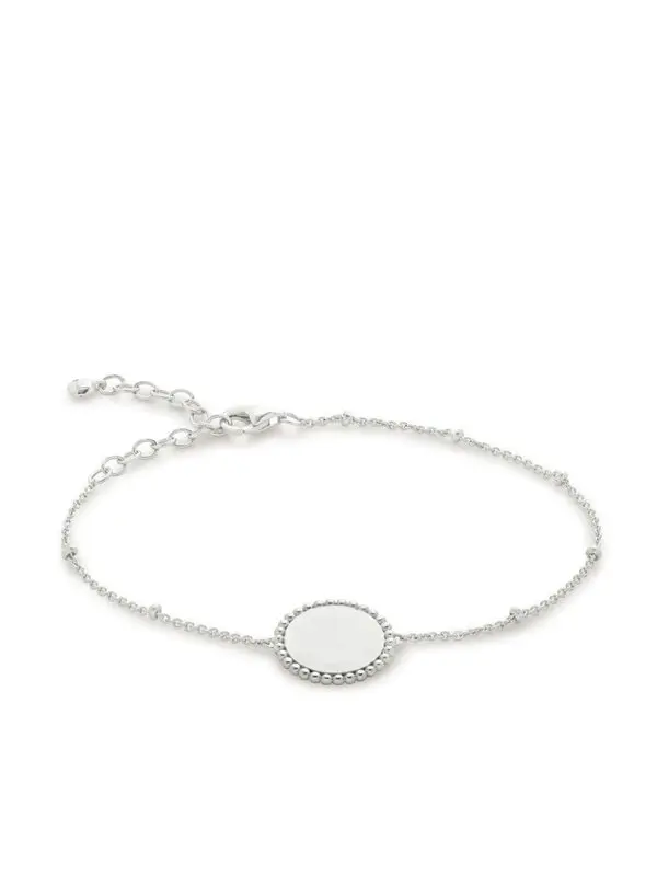 Monica Vinader Deia Bead-embellished Bracelet - Silver