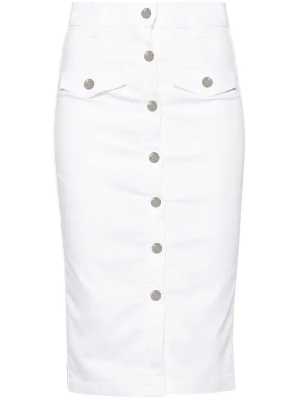 Liu Jo Buttoned Mid-rise Skirt