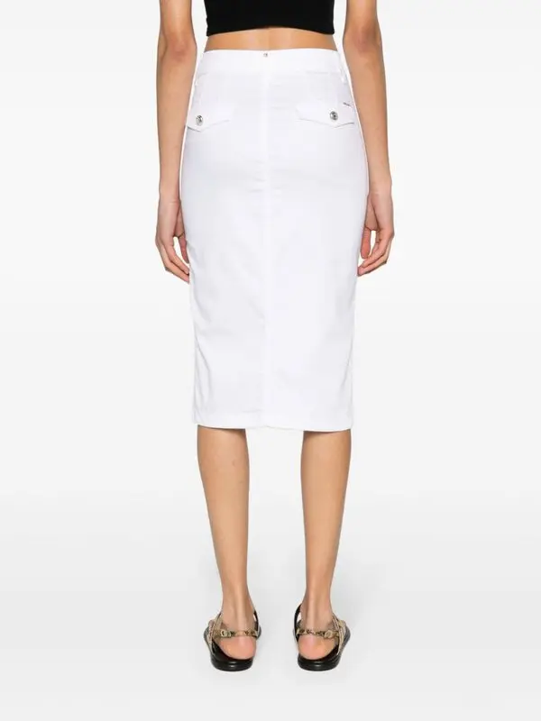 Liu Jo Buttoned Mid-rise Skirt