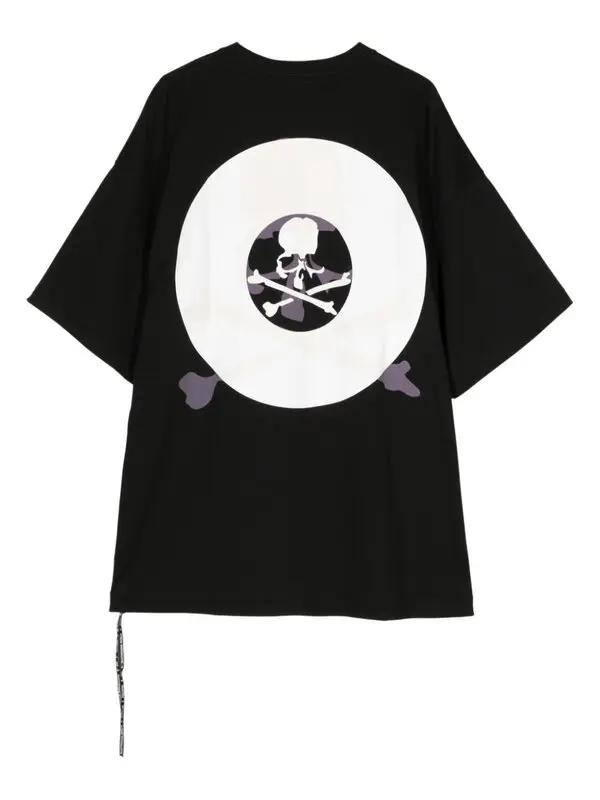 MASTERMIND WORLD Logo-print Cotton T-shirt - Black