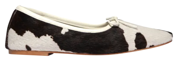 Freda Salvador Jada Calf Hair Ballet Flats - Animal