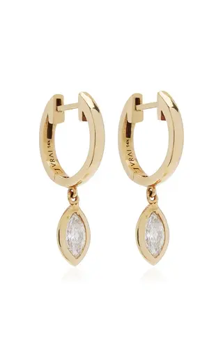 VRAI 14k Lab-grown Diamond Huggie Earrings