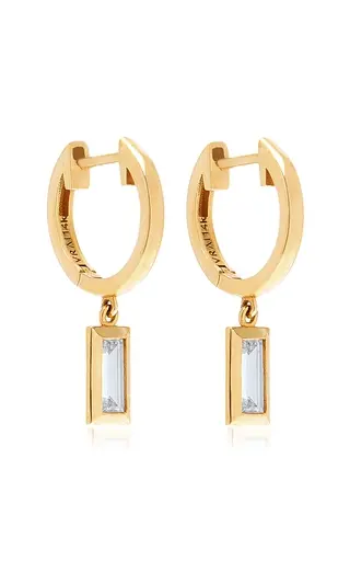 VRAI 14k Lab-grown Diamond Huggie Earrings