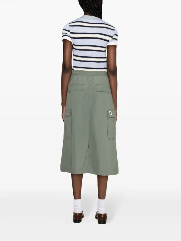 Carhartt Work In Progress Jet Cargo Midi Skirt - Green