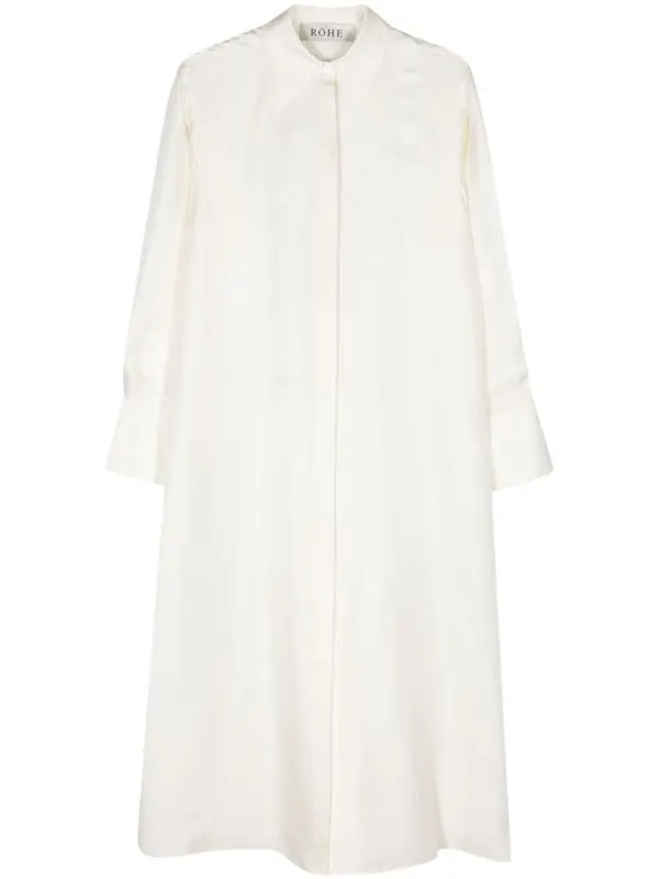 RÓHE Open-back Silk Dress