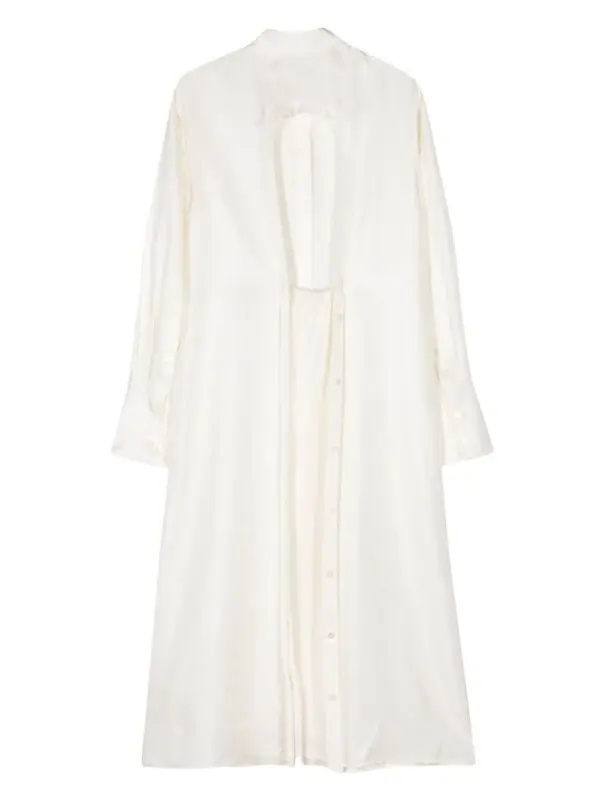 RÓHE Open-back Silk Dress