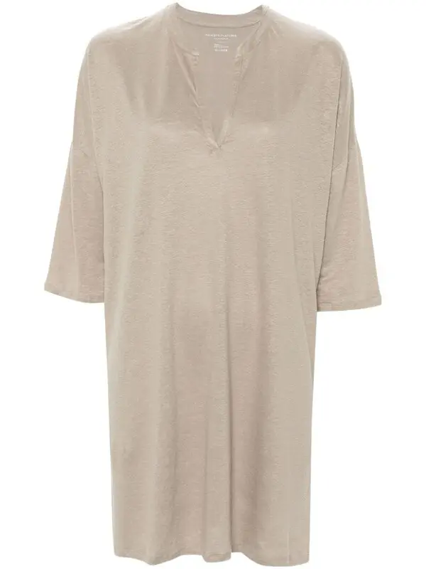 Majestic Filatures Straight-hem Tunic - Neutrals