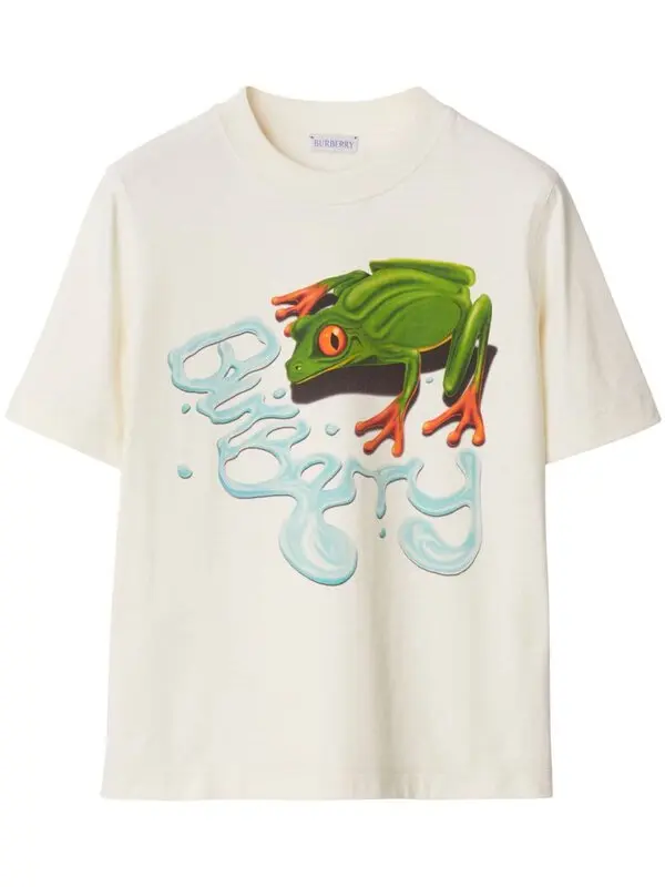 Burberry Graphic-print Cotton T-shirt