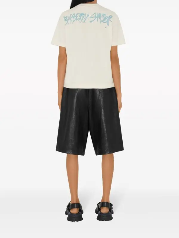 Burberry Graphic-print Cotton T-shirt