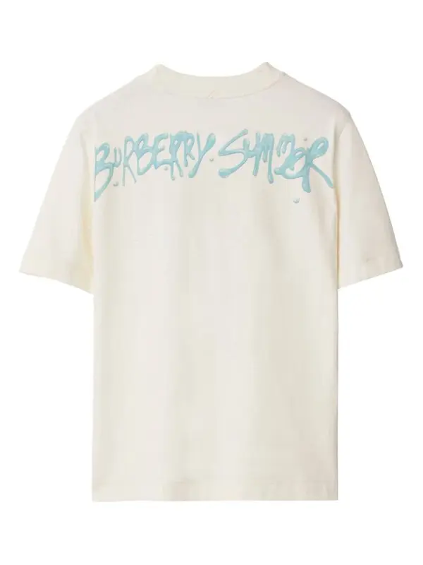 Burberry Graphic-print Cotton T-shirt