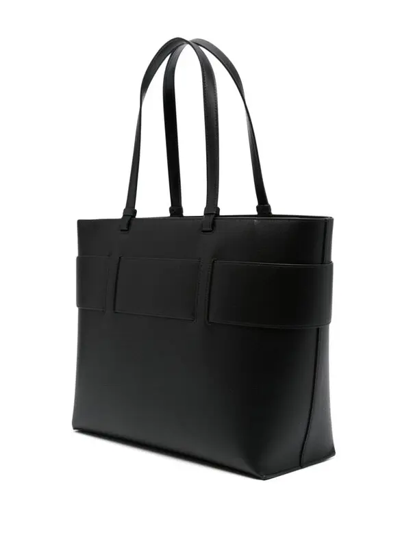 Armani Exchange Logo-plaque Tote Bag - Black