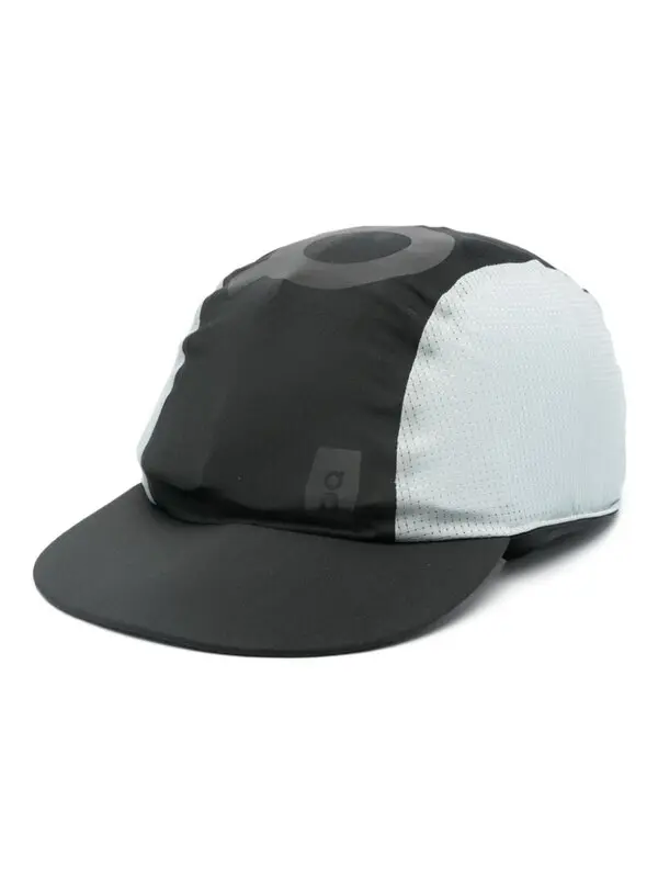 On Logo-print Perforated Cap - Blue