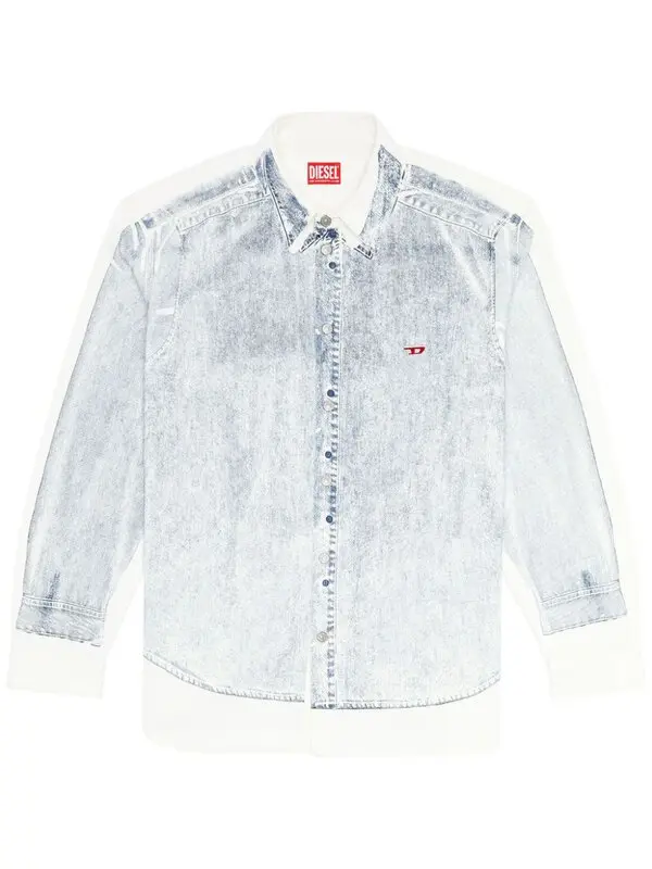 DIESEL® D-simply-over-s Denim Shirt