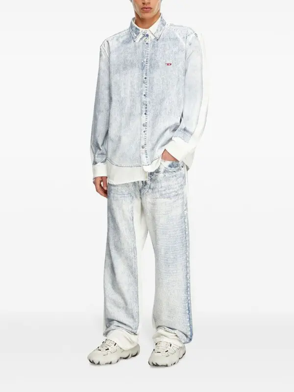 DIESEL® D-simply-over-s Denim Shirt