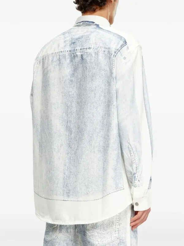 DIESEL® D-simply-over-s Denim Shirt