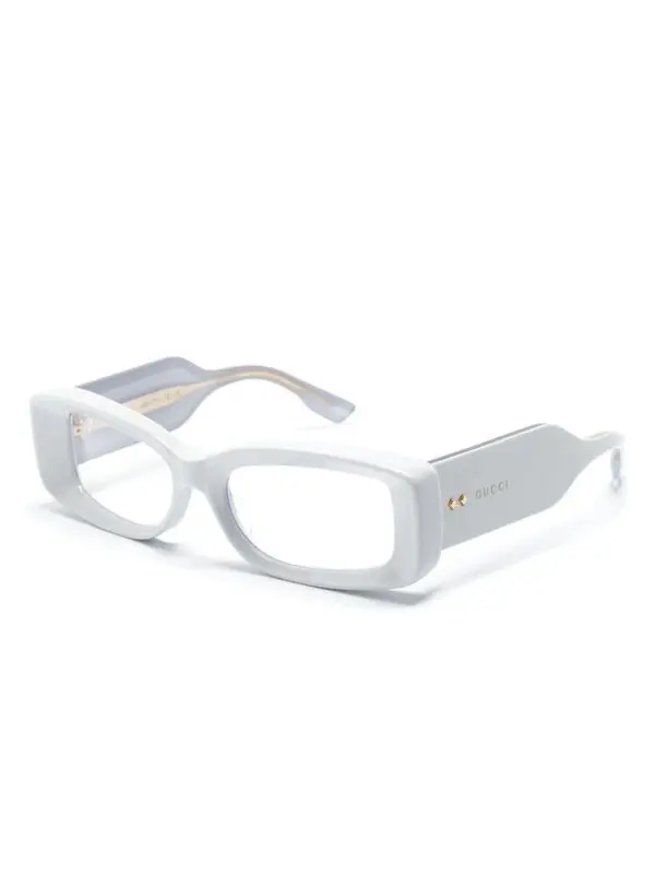 Gucci Rectangle-frame Glasses