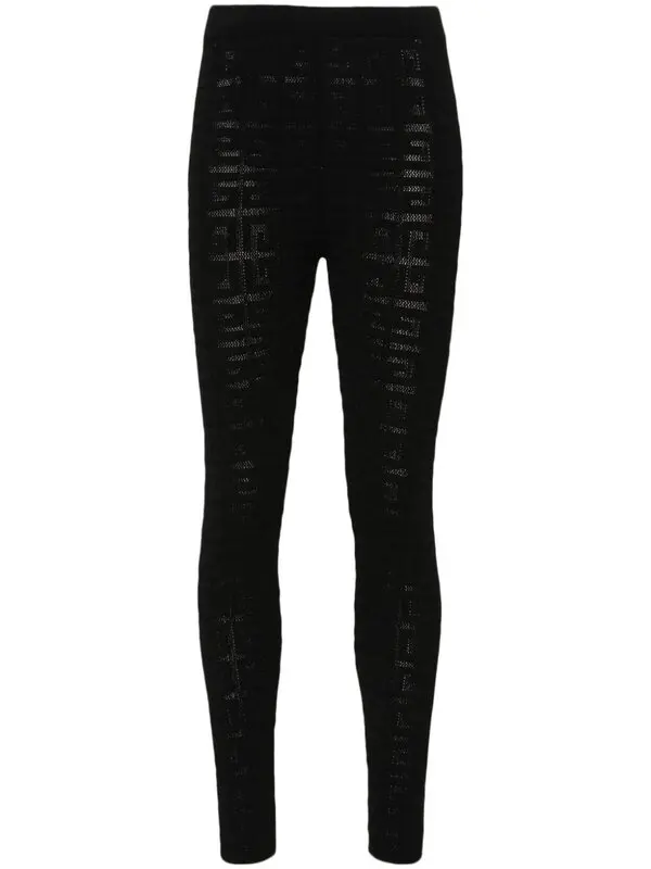 Givenchy 4g-motif Knitted Trousers