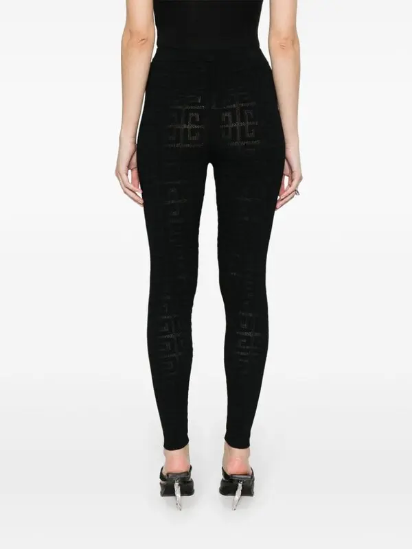 Givenchy 4g-motif Knitted Trousers