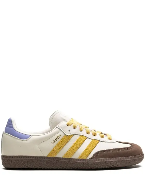 Adidas Samba Og Leather Sneakers - Yellow