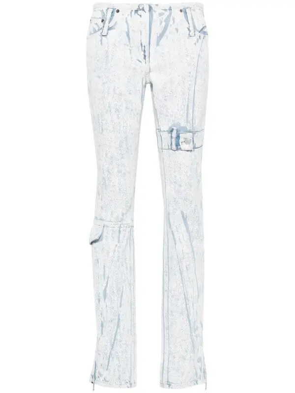 Acne Studios Low-rise Tapered-leg Jeans