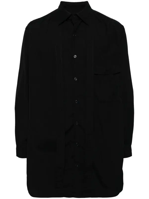 Yohji Yamamoto Classic-collar Cotton Shirt