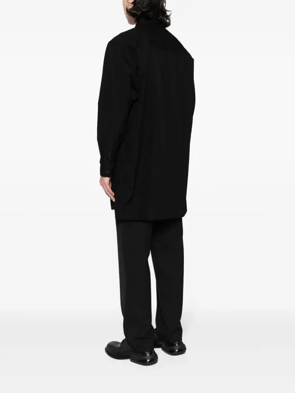 Yohji Yamamoto Classic-collar Cotton Shirt
