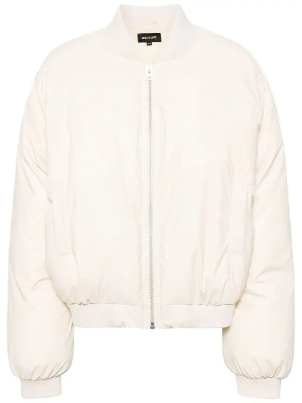 MEOTINE Sol Puffer Bomber Jacket - Neutrals