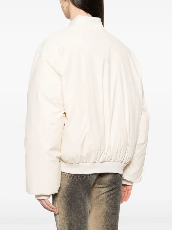 MEOTINE Sol Puffer Bomber Jacket - Neutrals