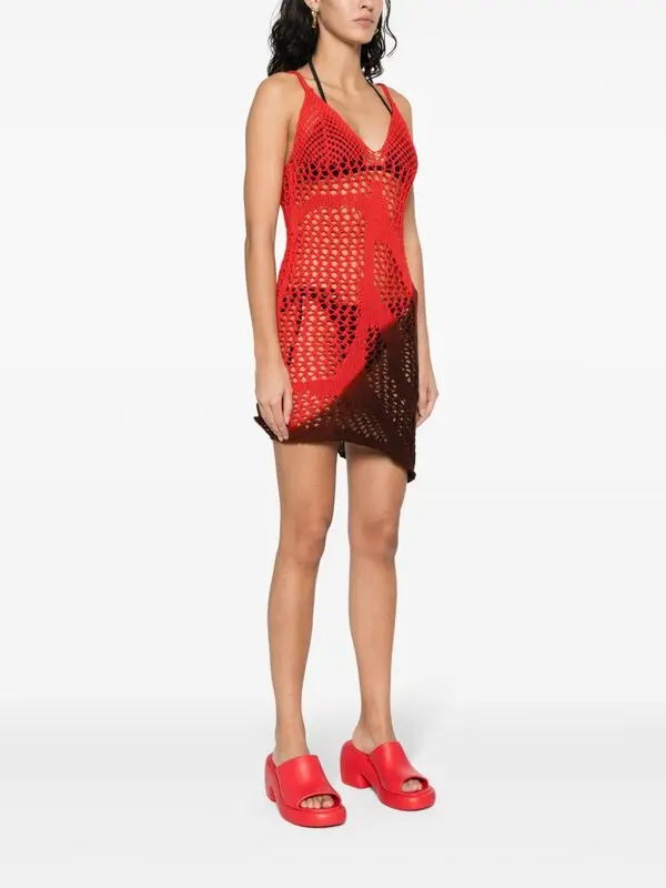 the attico knit dress Knit Mini Dress