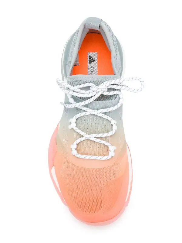 adidas gazelle silver green womens adidas by Stella McCartney WMNS PureBoost X main image 1