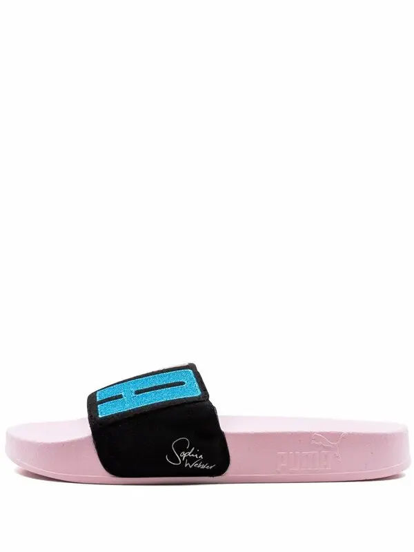 PUMA X Sophia Webster Leadcat Suede Slides