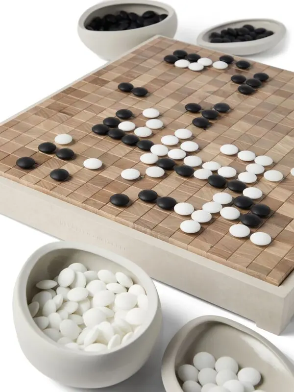 Brunello Cucinelli Wooden Go Game Set