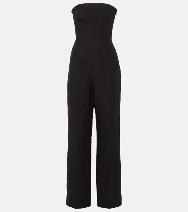 Tove Ita Linen Jumpsuit - Black