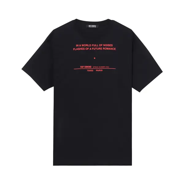 Raf Simons Solemn X Oversized T-shirt - Black