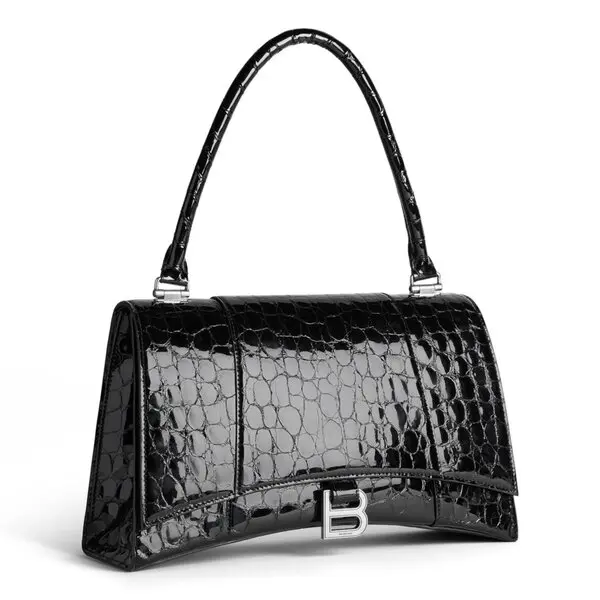Balenciaga Hourglass Hinge Medium Handbag