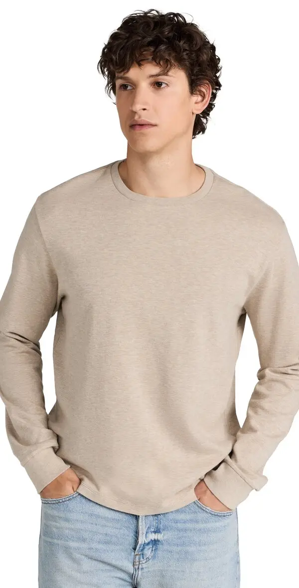 FRAME Duo Fold Long Sleeve Crew Tee