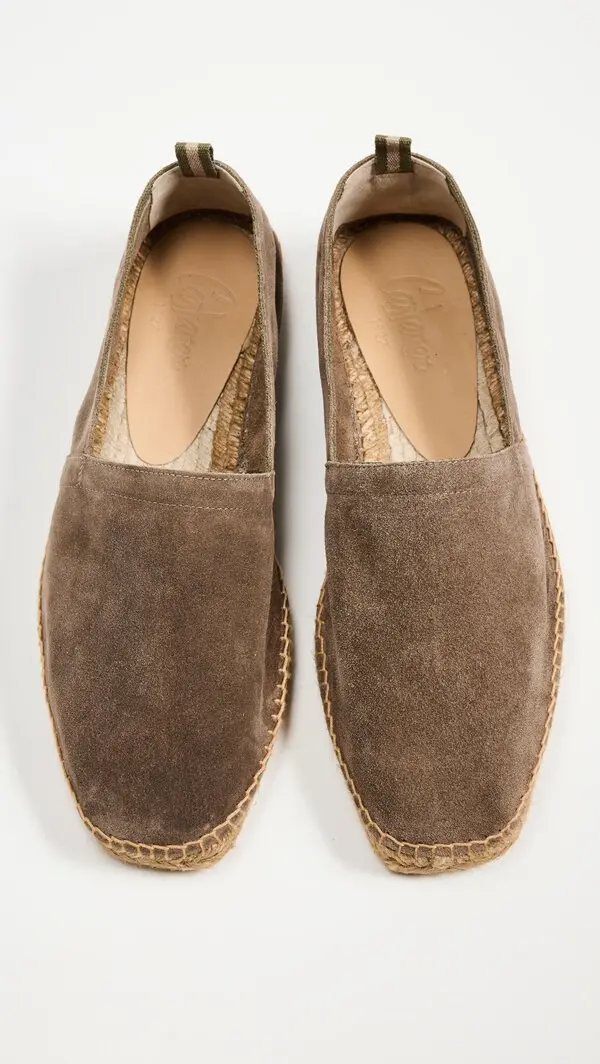 CastaÑer Pablo Suede Espadrilles - Topo