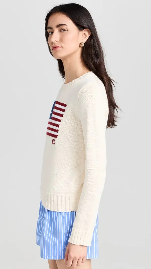 Polo Ralph Lauren Flag Pullover Sweater