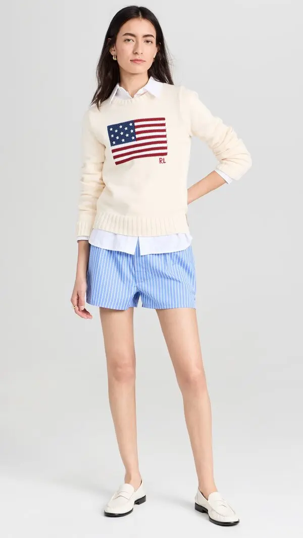 Polo Ralph Lauren Flag Pullover Sweater
