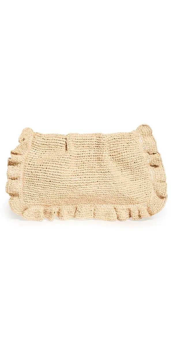 LOEFFLER RANDALL Mavis Ruffle Trim Clutch